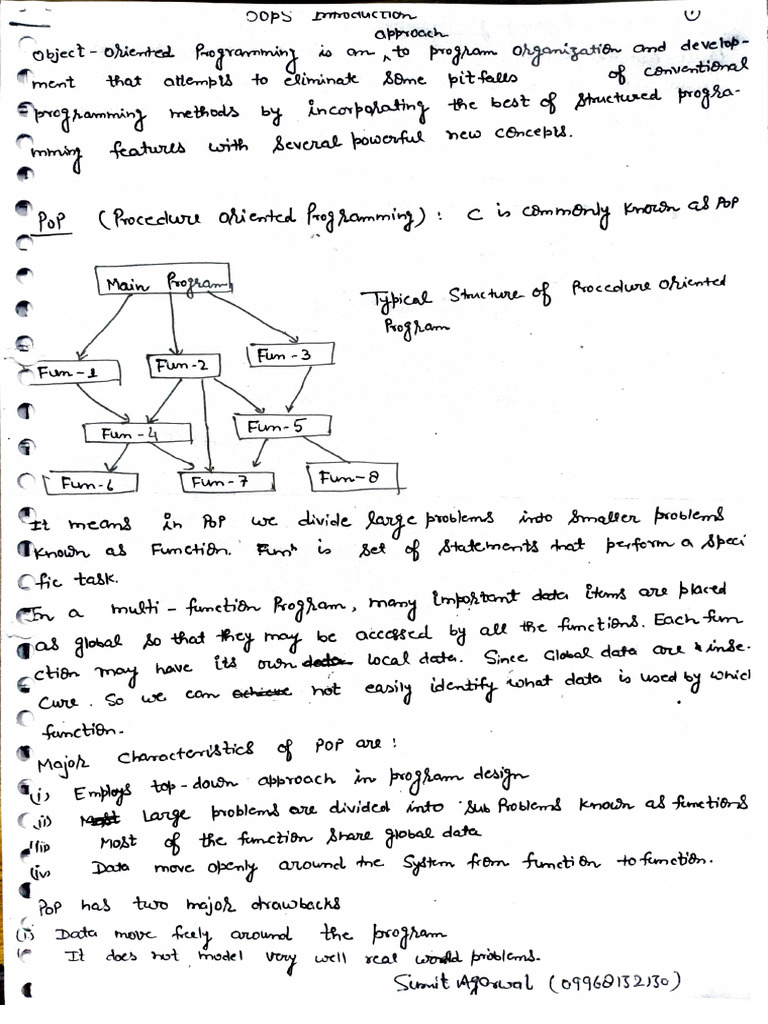 Oosd Notes | PDF