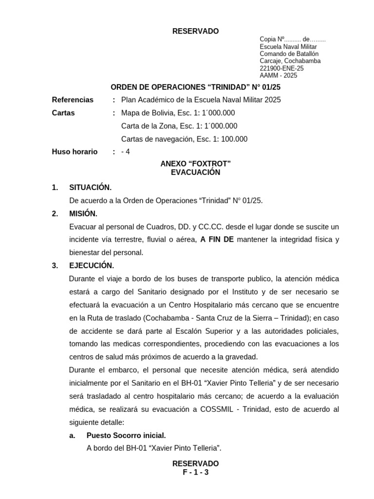 07 Anexo F (Plan Evacuacion) | PDF | Hospital | Ambulancia