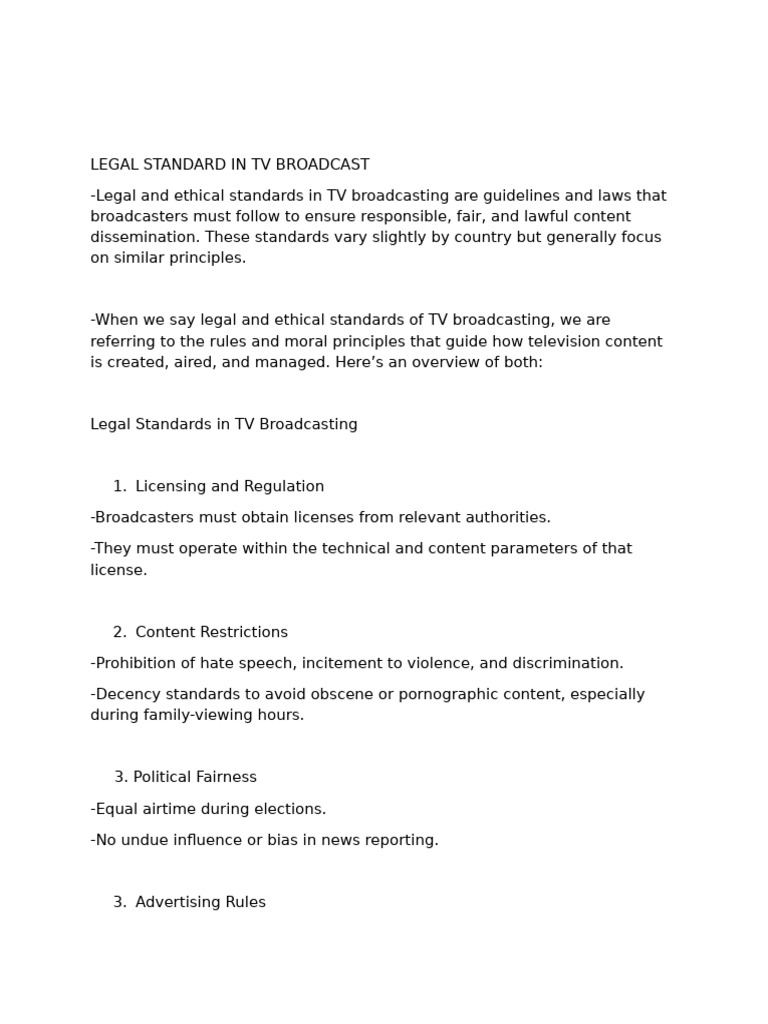 TV Broadcast g3 | PDF