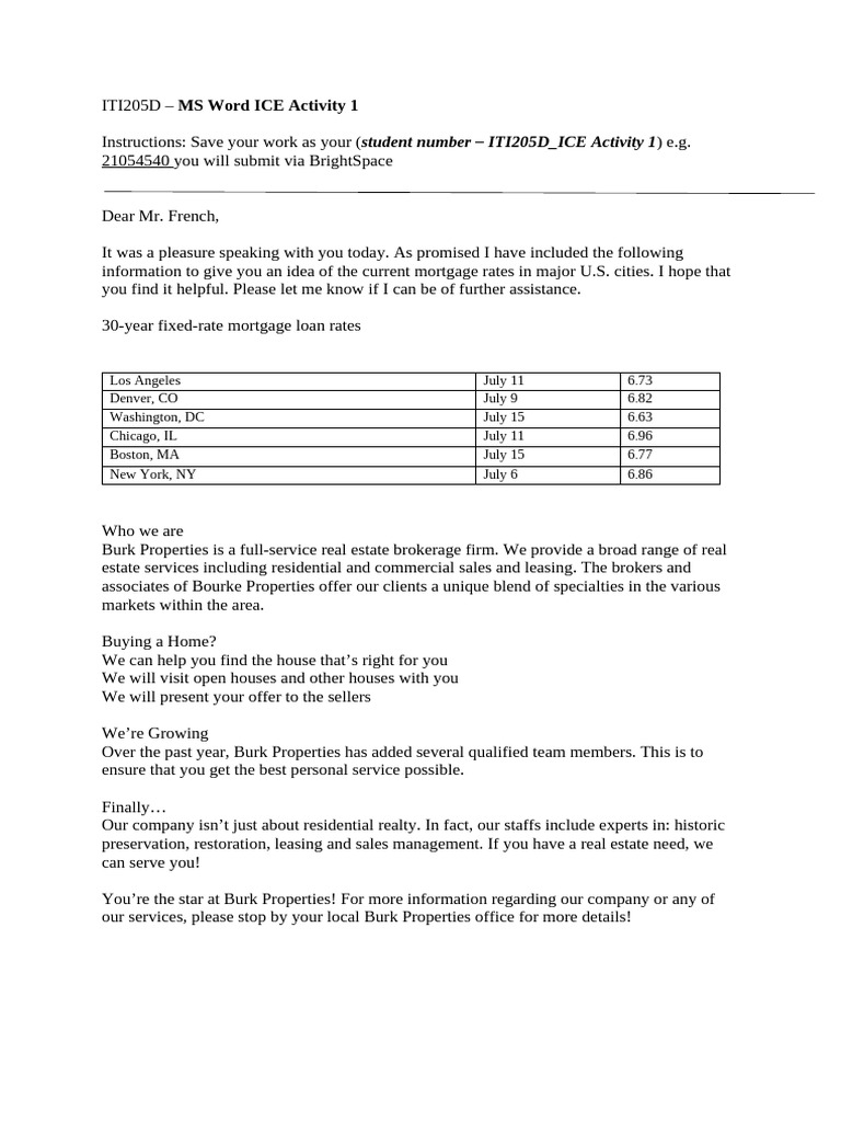 MS Word Processing | PDF