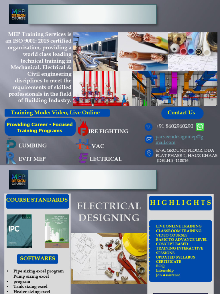 MEP Design Course: Plumbing Training | PDF | Storm Drain | Plumbing