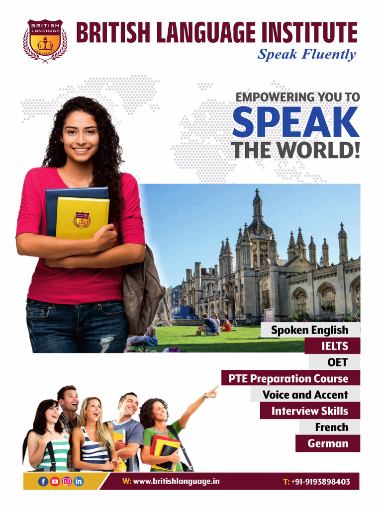 British Language Institute Brochure-revosed | PDF