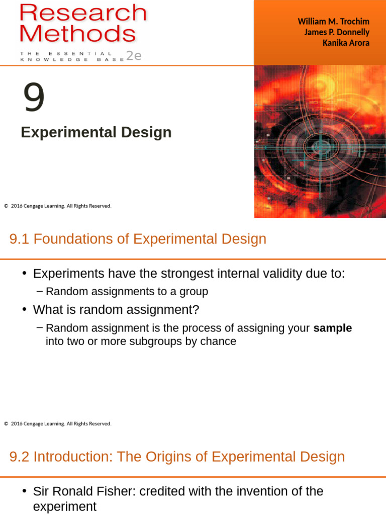 Understanding Experimental Design Principles | PDF | Dependent And ...