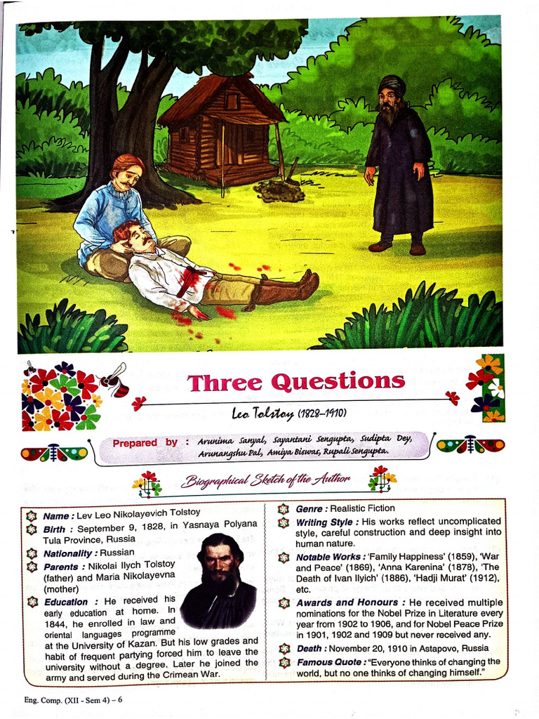 Three Questions | PDF