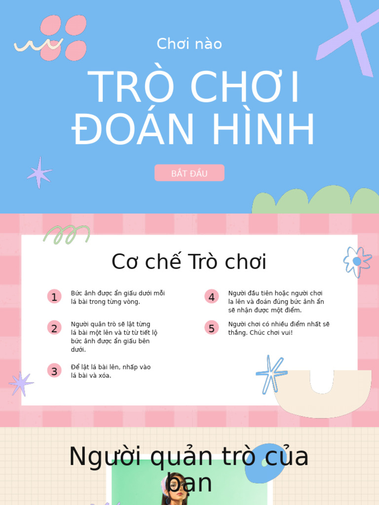3 Tro Choi Nhin Hinh Doan Chu Powerpoint | PDF