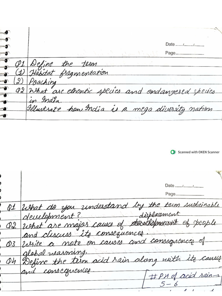 Evs Questions | PDF