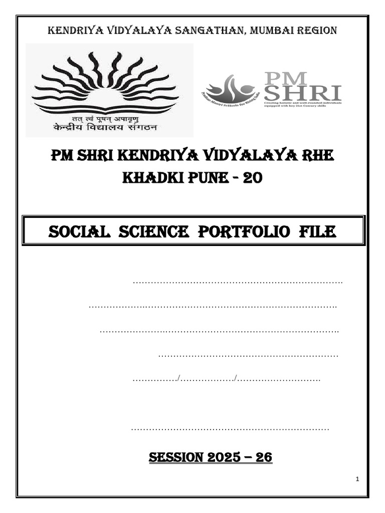 Social Science Portfolio for Students | PDF | Chess Theory | Chess