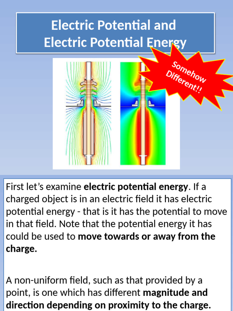Understanding Electric Potential Energy | PDF | Potential Energy ...