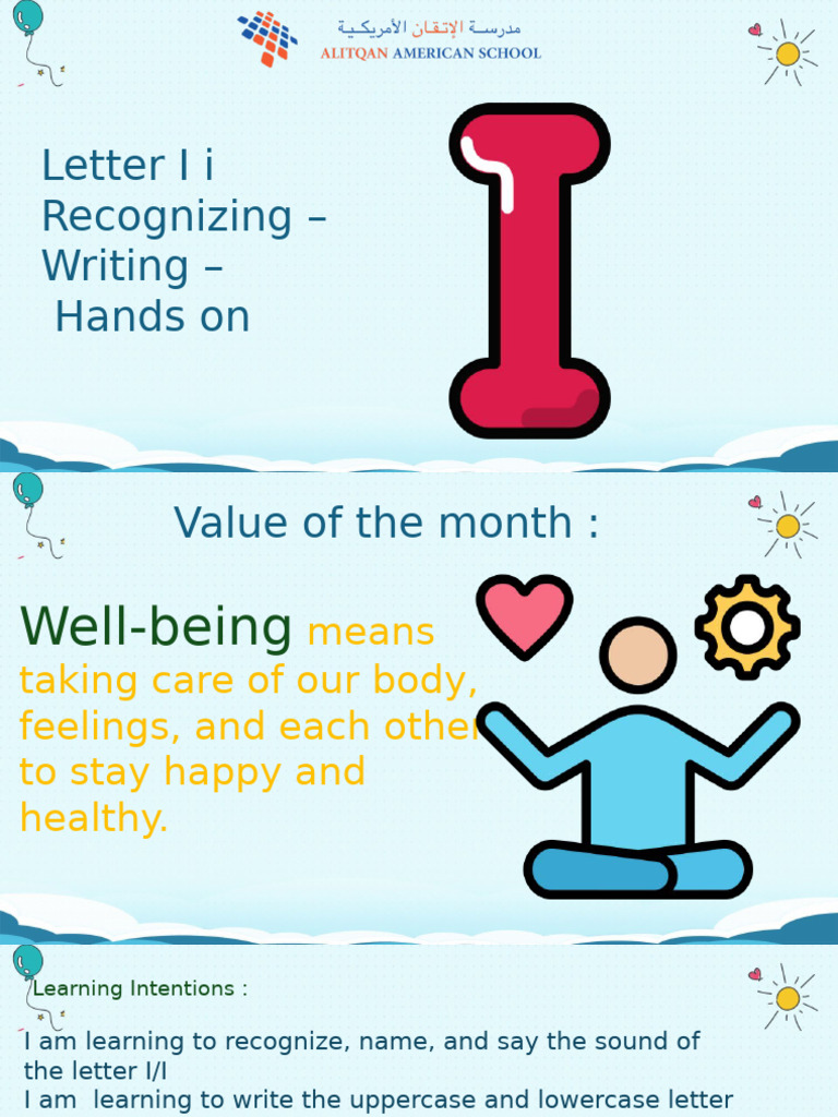 Letter I/i Learning Activities Guide | PDF | Letter Case