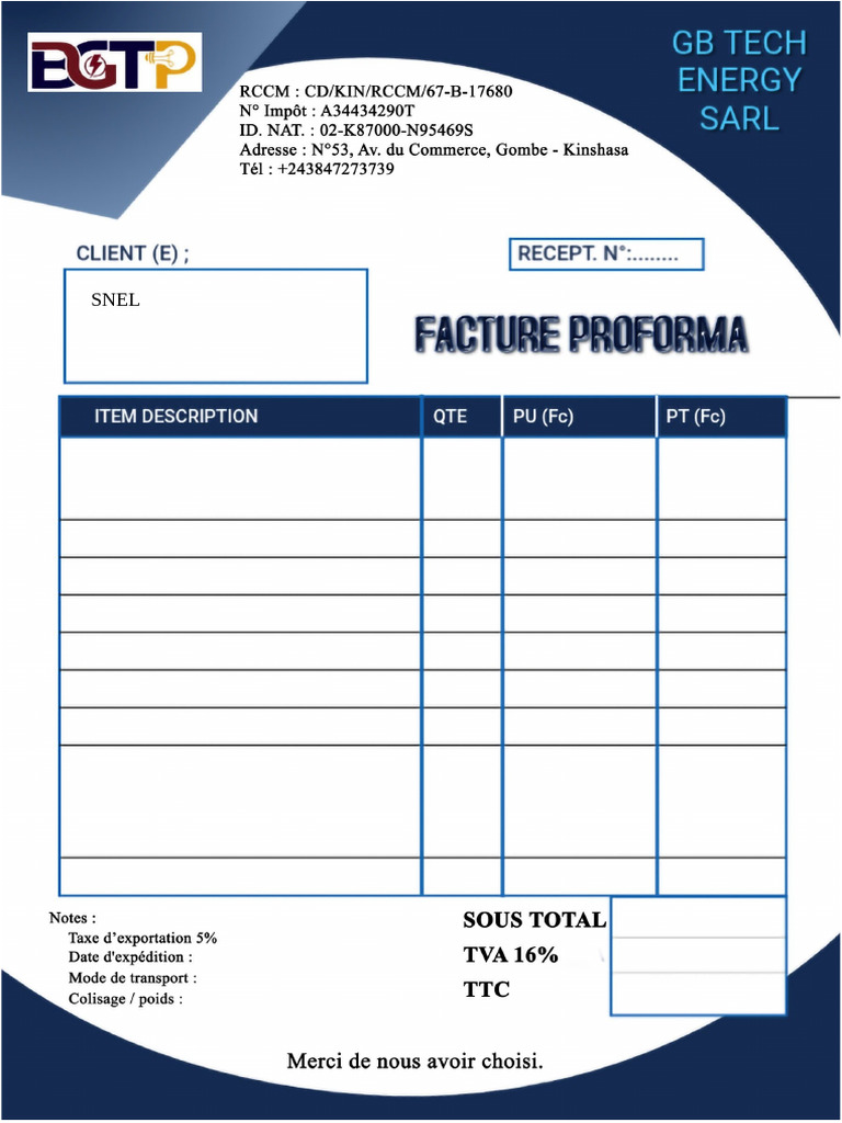 Facture 3 | PDF