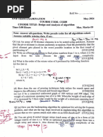 c94cfa355bd0da0eae1d4cfec3492e6bde2c3137CO Endsem 2019 | PDF