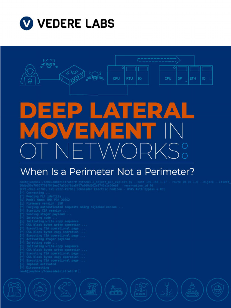 Deep Lateral Movement in OT Networks | PDF | Programmable Logic ...