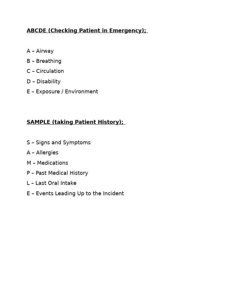 Abcde & Sample | PDF
