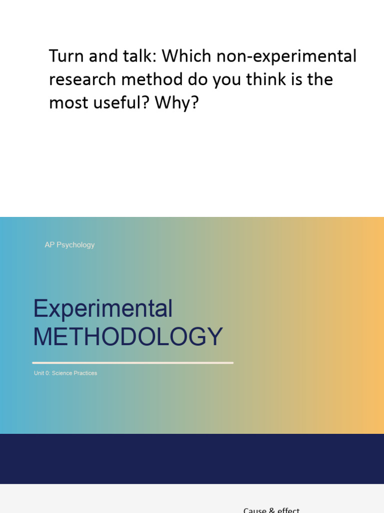 Understanding Experimental Research Methods | PDF | Experiment | Placebo