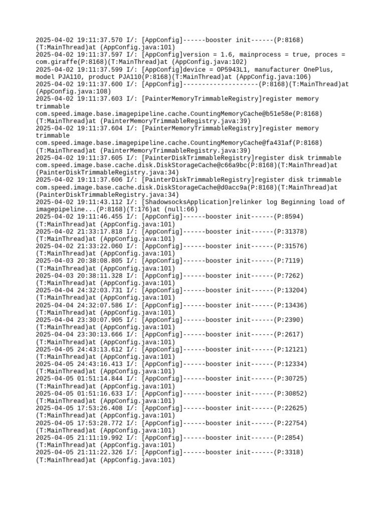 Logs | PDF | Computer Architecture | System Software