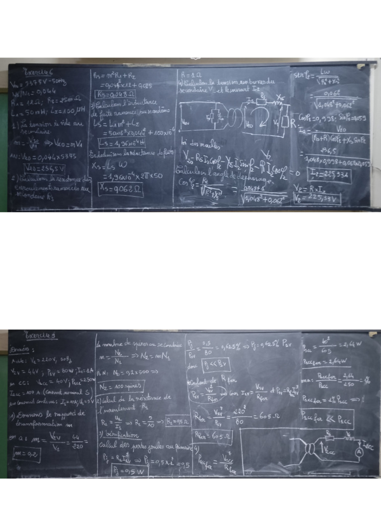 Corrigé TD Électrotechnique ENTP | PDF