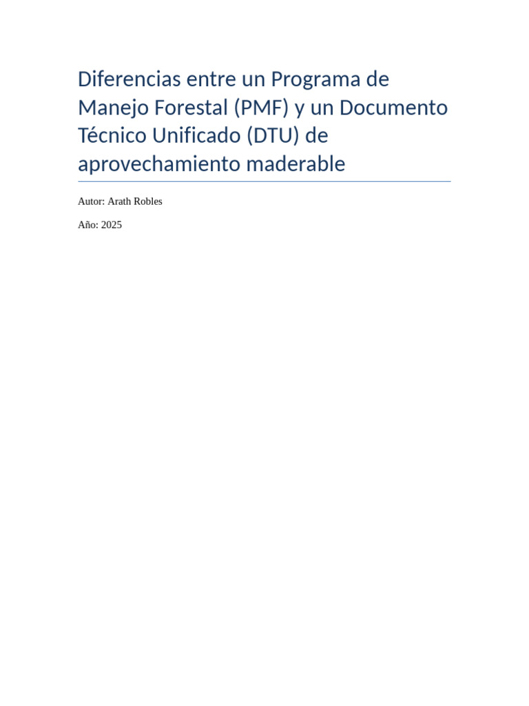 PMF Vs Dtu Completo | PDF