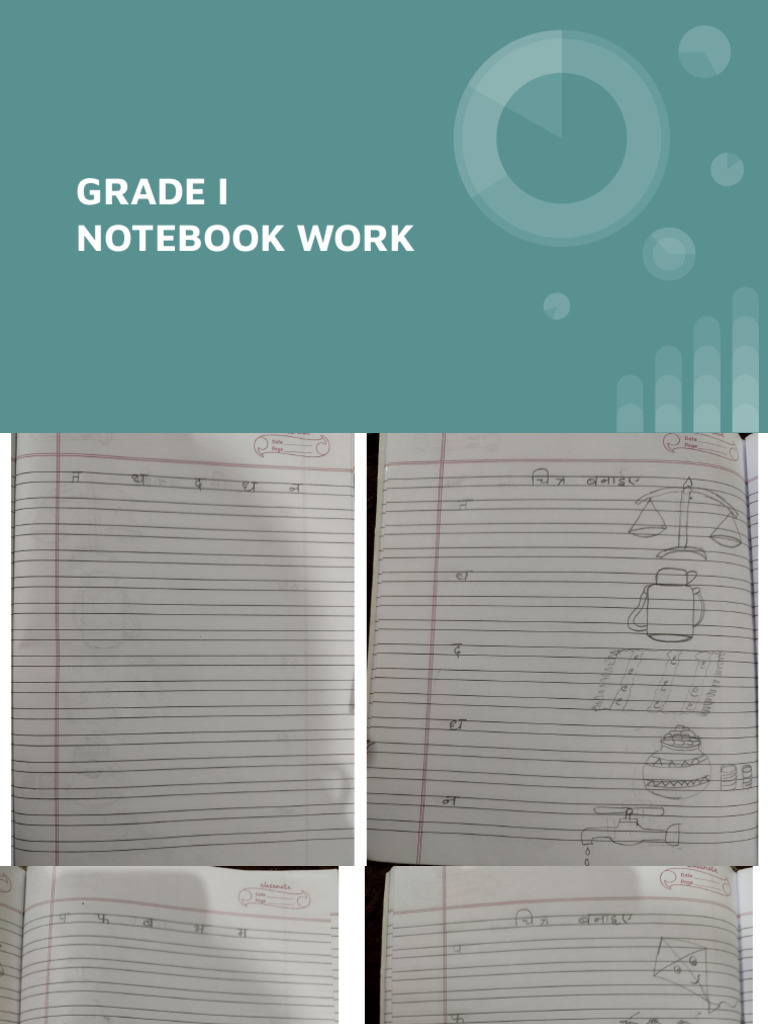 Grade I Notebook Work | PDF