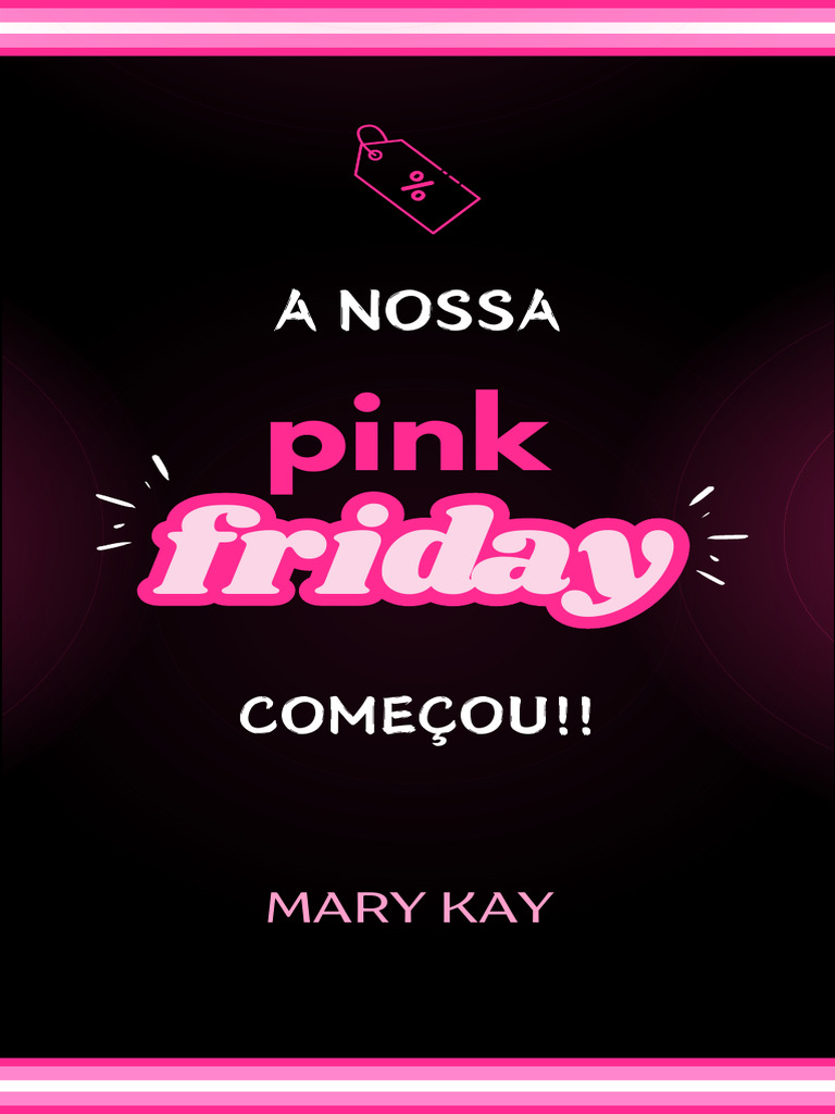 Pink Friday Mary Kay | PDF | Pele | Arte corporal