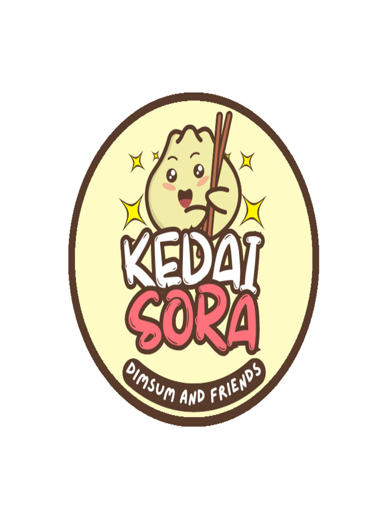 Merah Kuning Ilustrasi Dimsum Logo | PDF