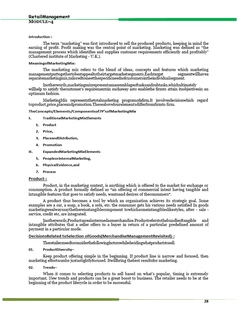 RM Unit IV | PDF | Pricing | Price Elasticity Of Demand