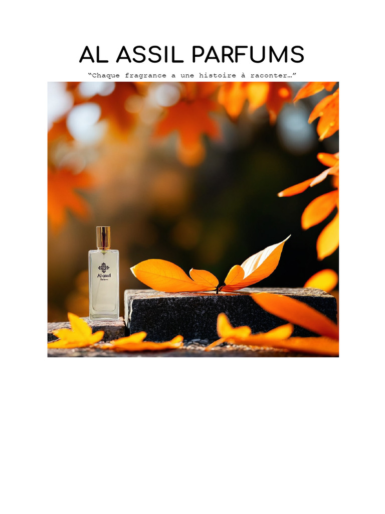 Al Assil Parfums: Collections Overview | PDF | Perfumery | Perfume