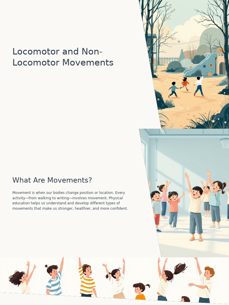 Types of Locomotor and Non-Locomotor Movements | PDF | Animal ...