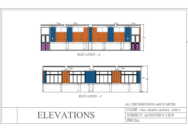Plan & Elevations-model | PDF