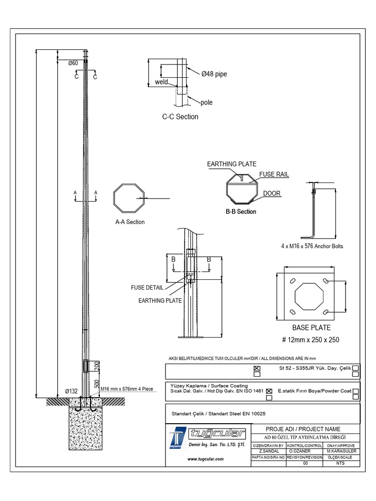 M16 Weld Pole Specifications and Details | PDF | Building Engineering ...