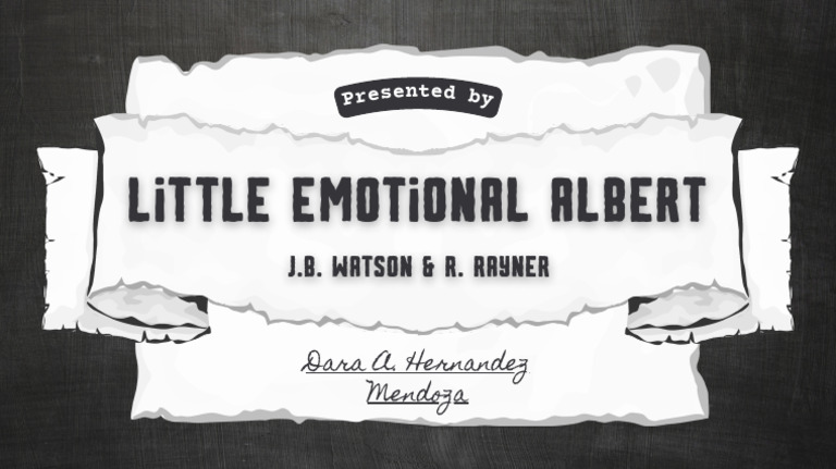 Little Emotional Albert | PDF