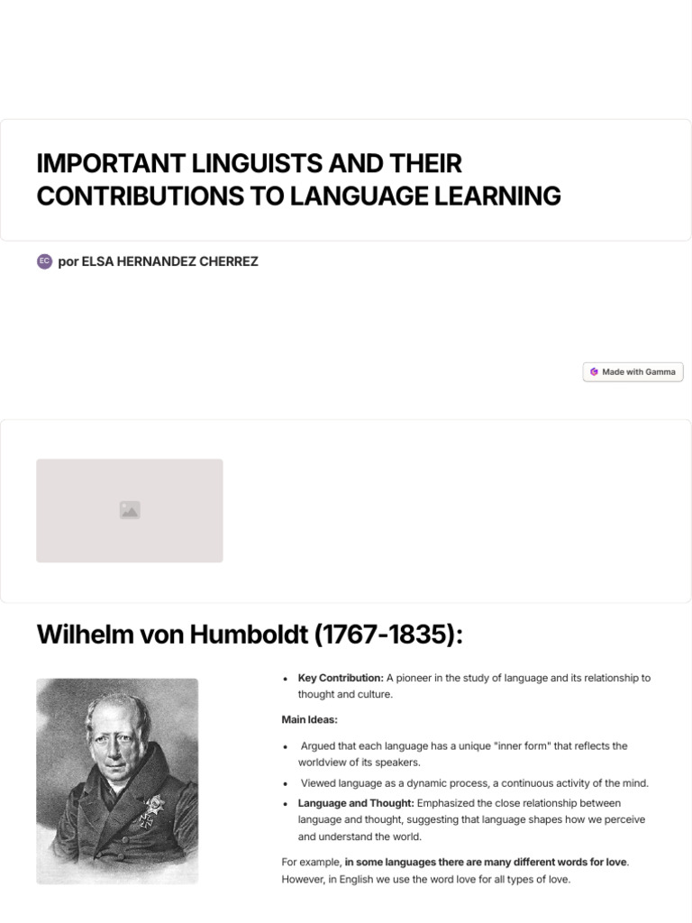 3. Important Linguists and Their Contributions to Language Learning ...