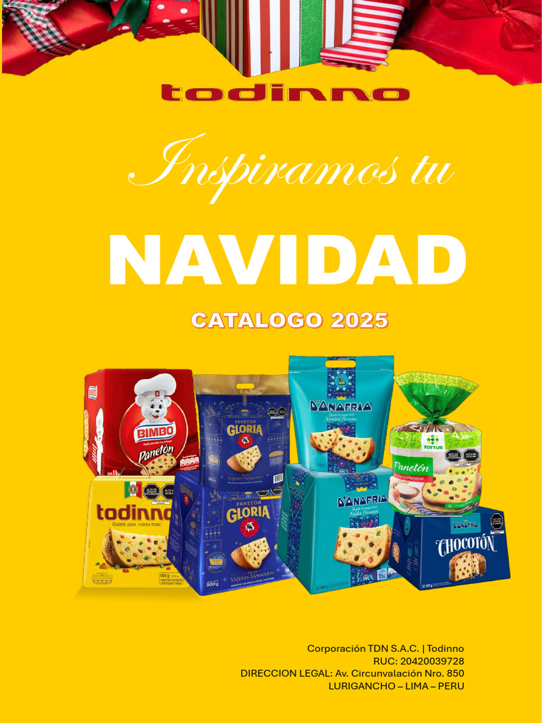 Catalogo TDN 2025 | PDF | Alimentos