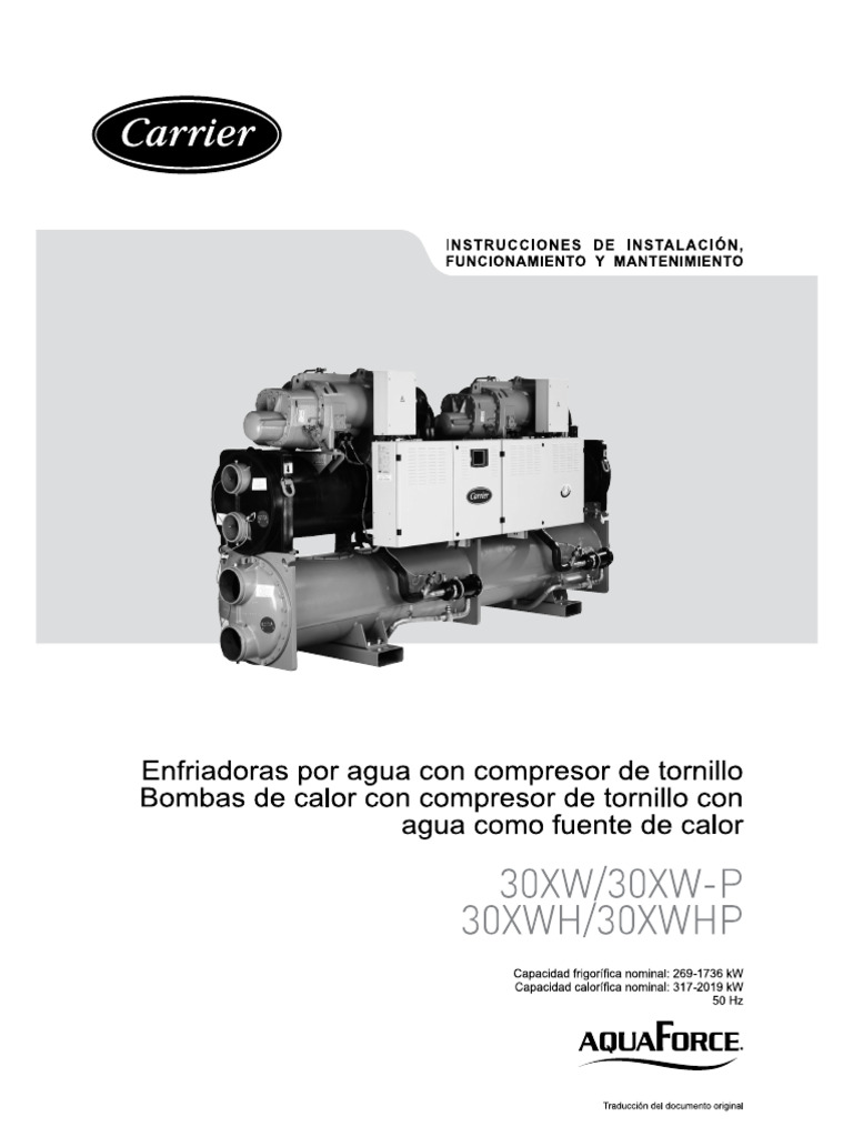 Manual Chiller Carrier | PDF
