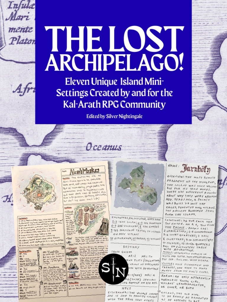 Unique Island Settings for Kal-Arath RPG | PDF