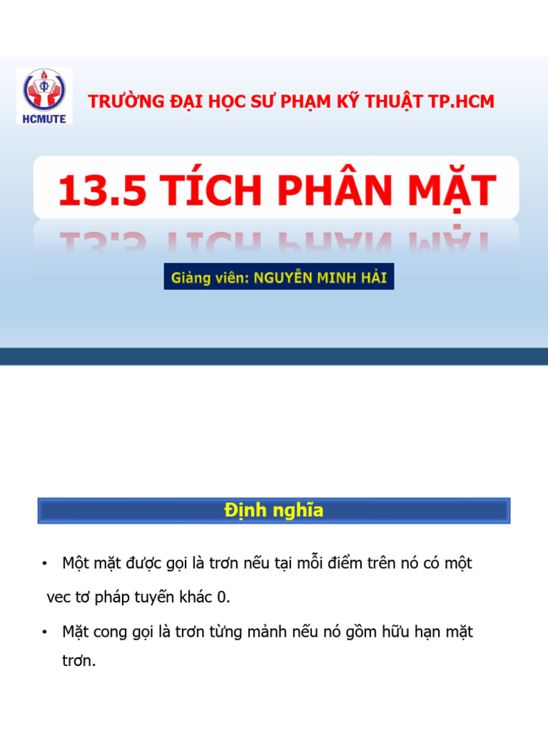 Chap13-Tich Phan Mat | PDF