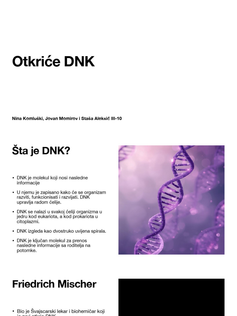 Otkriće DNK | PDF