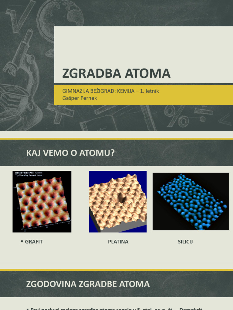 Zgradba Atoma | PDF