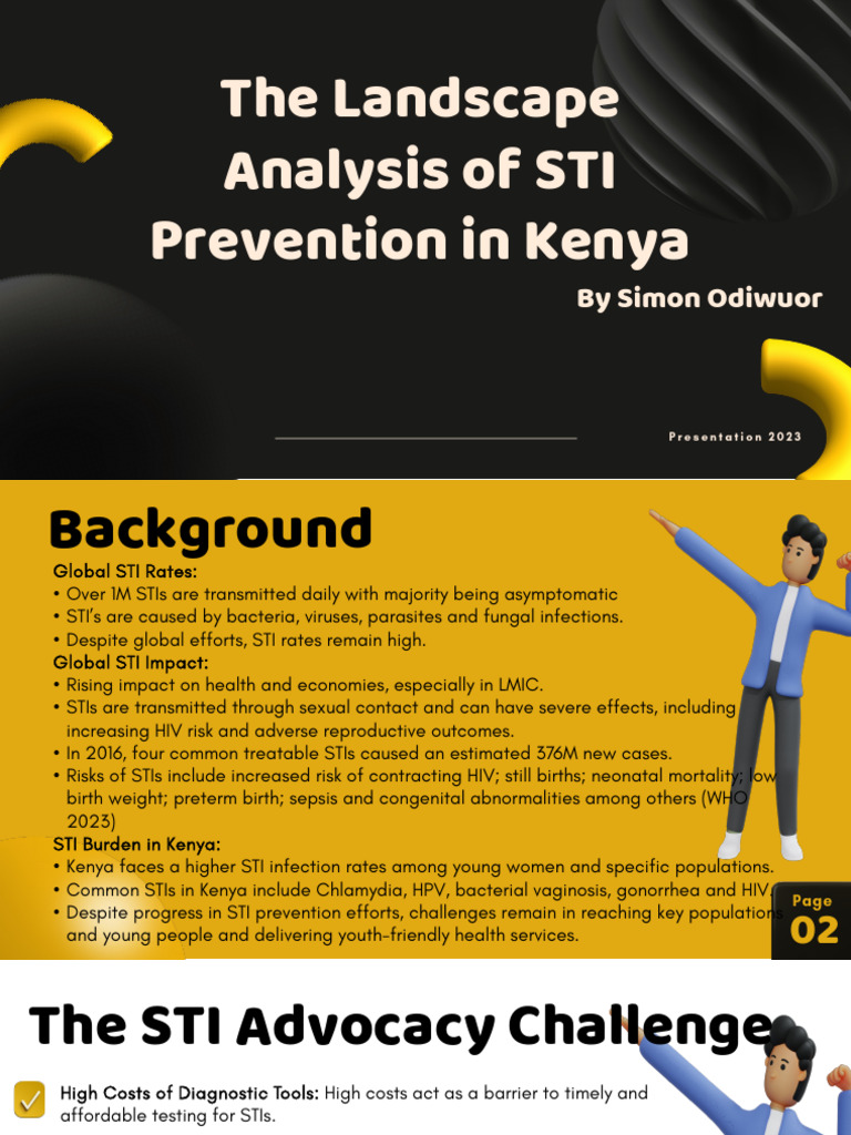 STI Prevention Landscape in Kenya 2023 | PDF | Sexually Transmitted ...