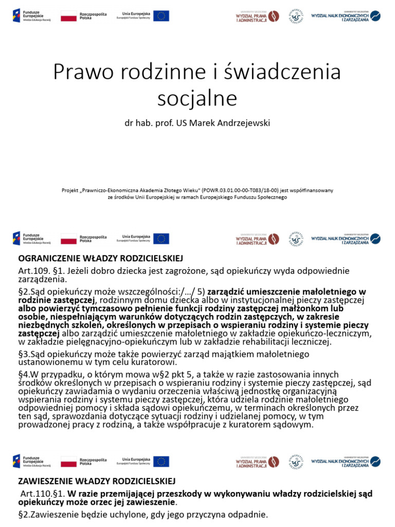 Prawo Rodzinne | PDF