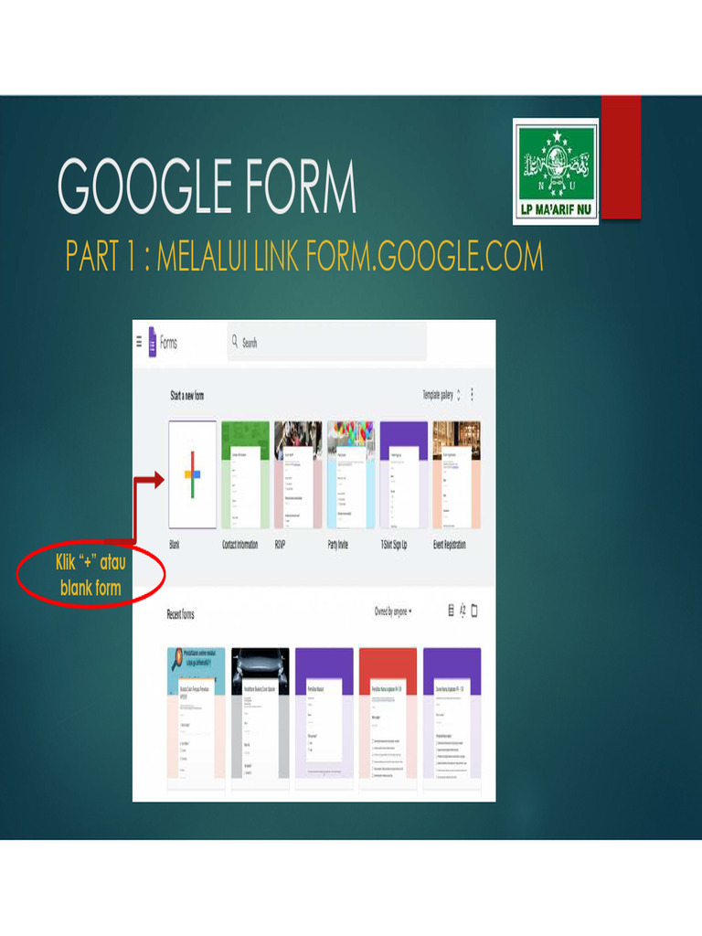 Google Form | PDF