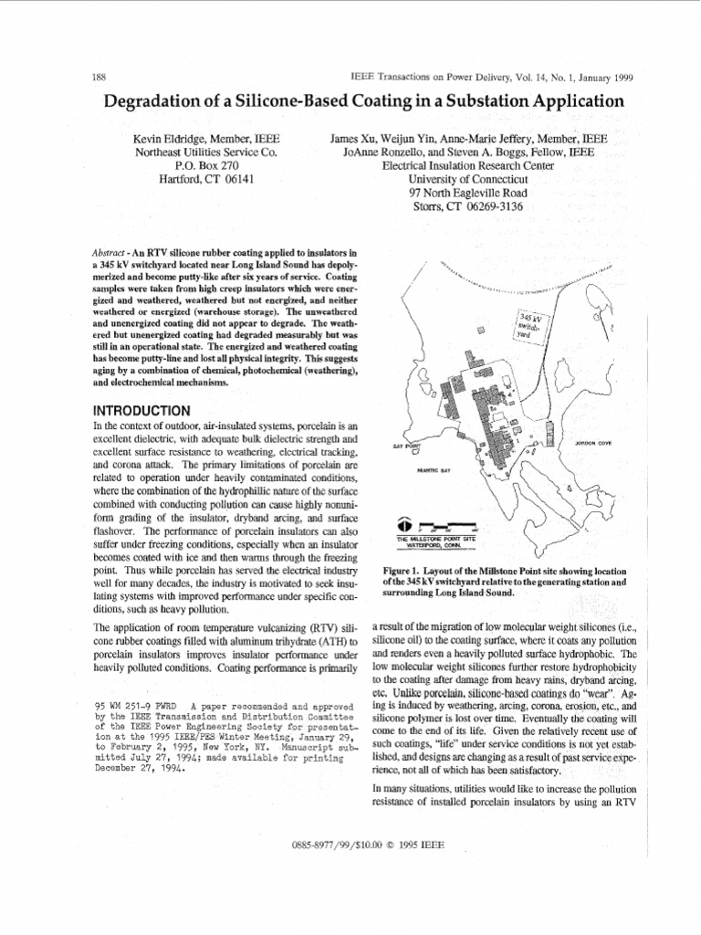 Degradation of a Silicone-based Coating in a Substation Application 61. ...