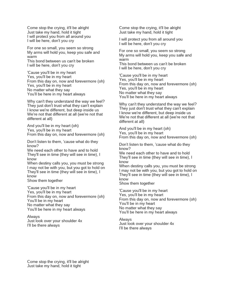 Come Stop the Crying-NIKI | PDF