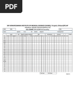 FORMATTED ICU Monitoring Chart | PDF | Physiology | Medicine