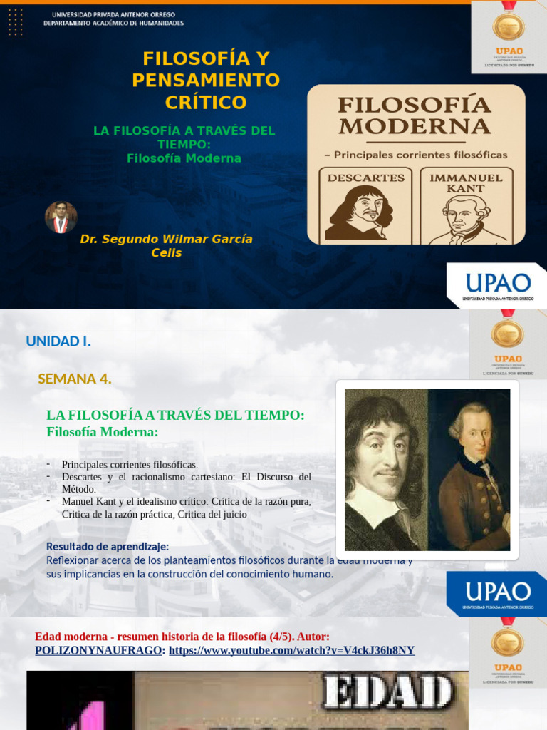 Filosofía Moderna. | PDF | Empirismo | Racionalismo