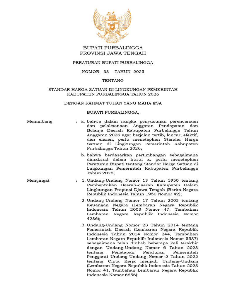 Perbup Shs 2026 | PDF