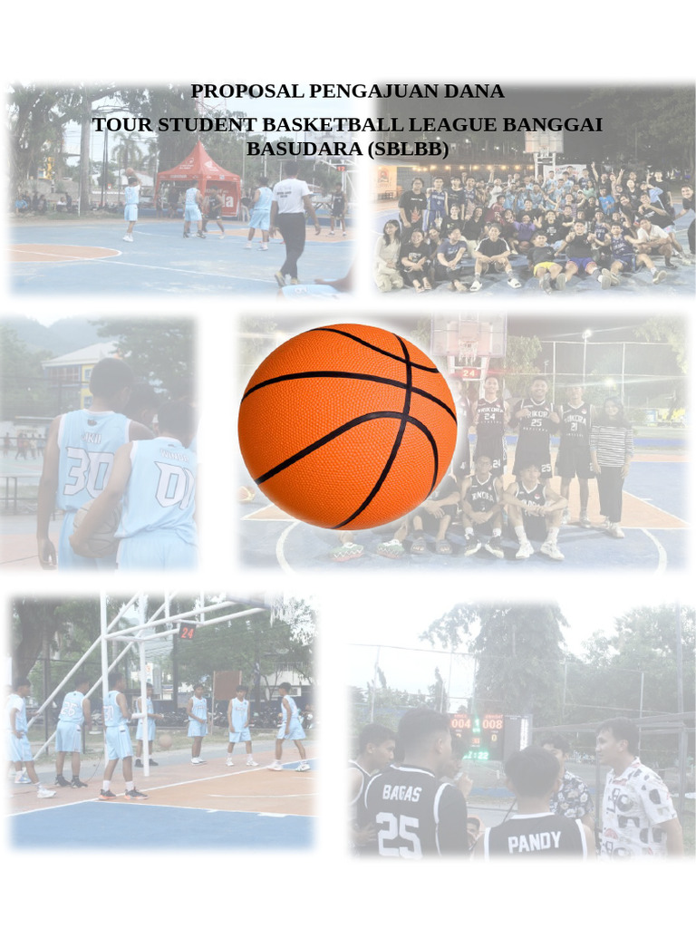 Proposal Pengajuan Dana Basket | PDF