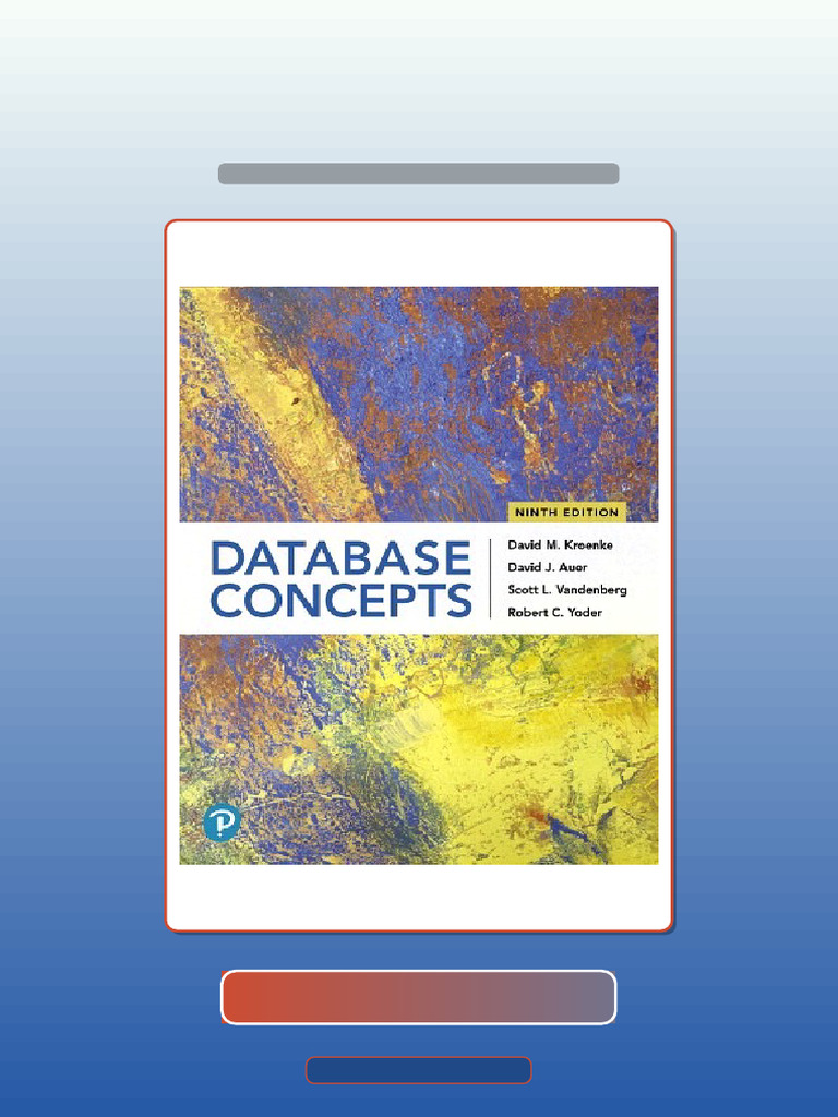 Database Concepts 9th Edition Kroenke HQ File Exam Prep | PDF ...
