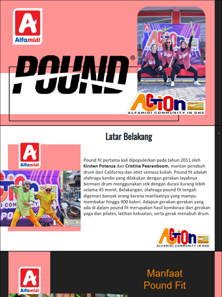 Manfaat dan Rencana Event Pound Fit | PDF
