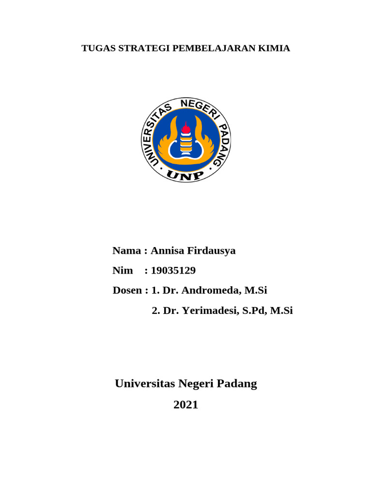 Annisa Firdausya 19035129 Strabel Tugas 1 | PDF
