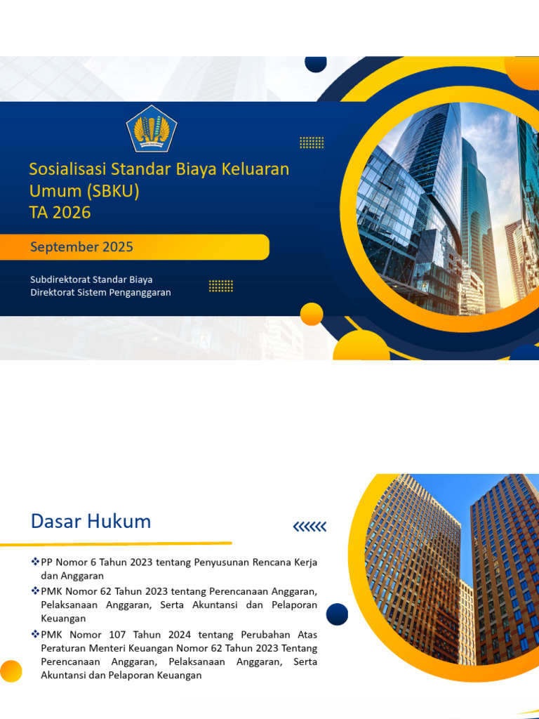 Sosialisasi SBKU 2026: Perubahan dan Kebijakan | PDF